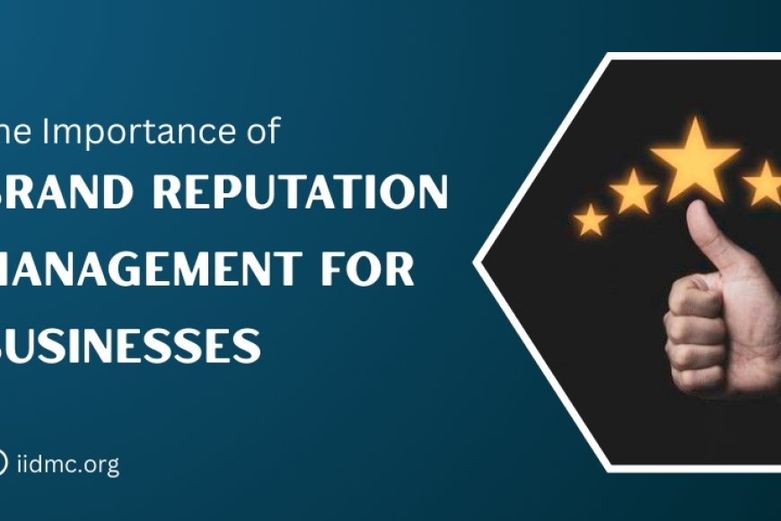 Why Every Business Needs a Brand Reputation Management Strategy - IIDMC